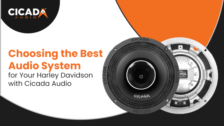 Choosing The Best Audio System for Your Harley Davidson with Cicada Audio