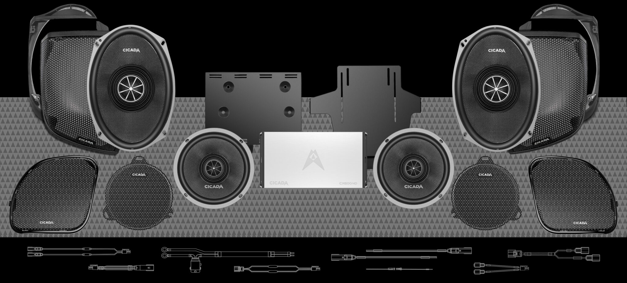 Buy Harley Davidson Audio Systems - Cicada Audio