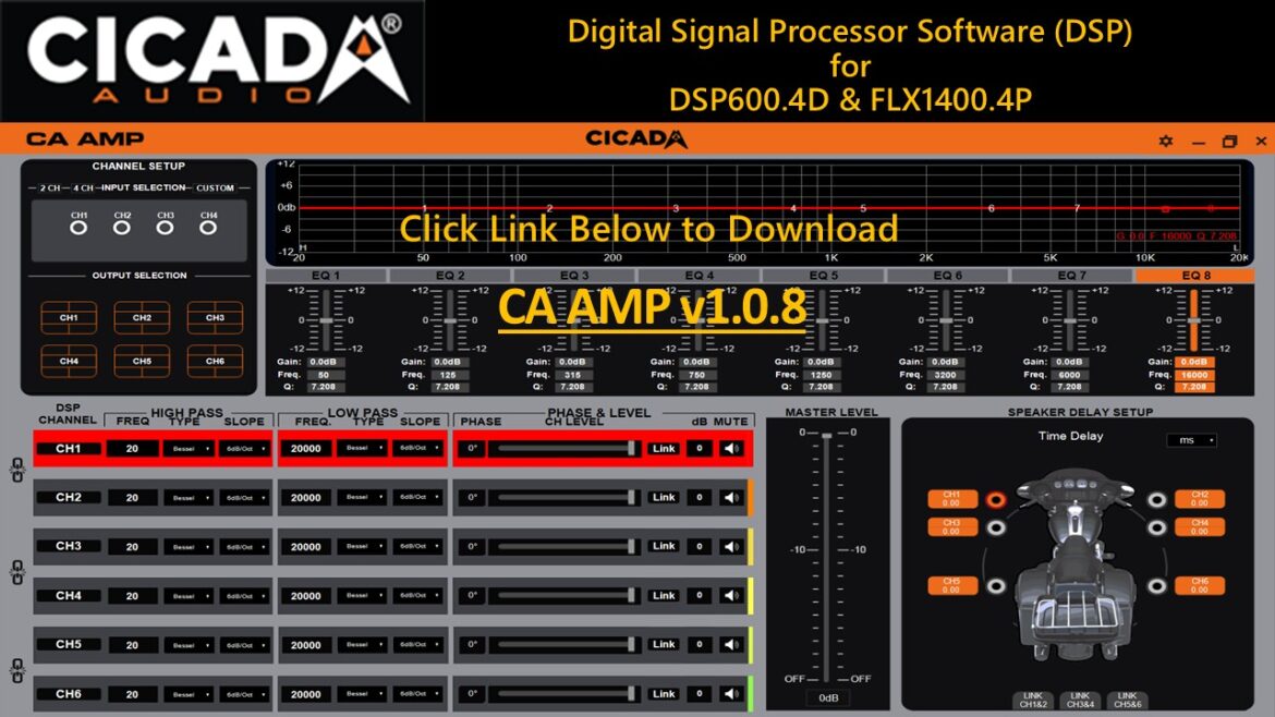 DSP Software - Cicada Audio